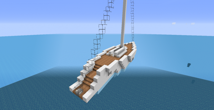 sailing boat Minecraft Map