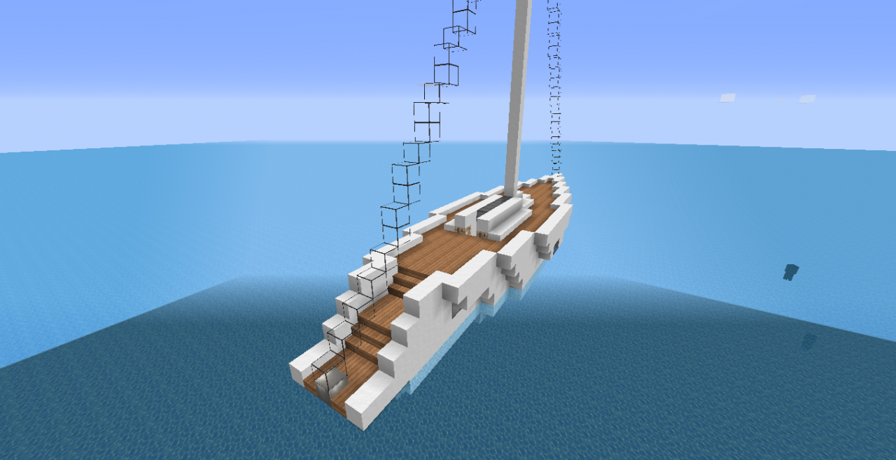 sailing boat Minecraft Map