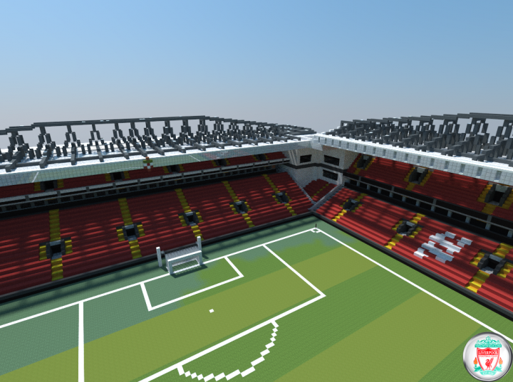[EPL] Liverpool - Anfield Minecraft Map