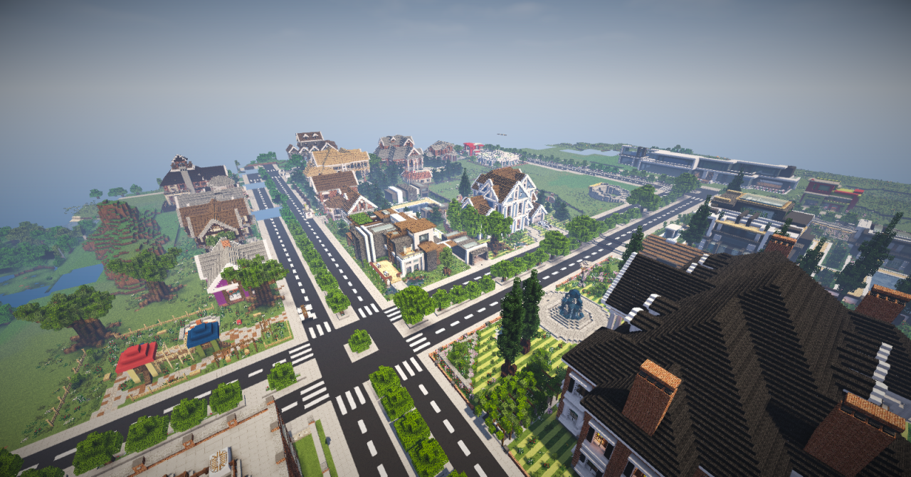 LakeVille (Country Town) Minecraft Map