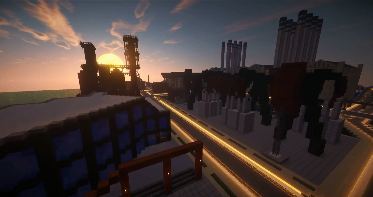 Prodigious Capital - The biggest Minecraft City built within 24 hours ...