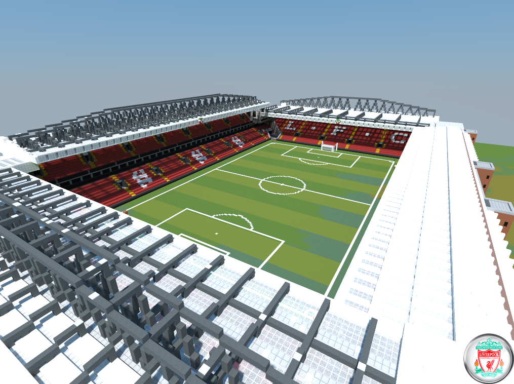 [EPL] Liverpool - Anfield Minecraft Map