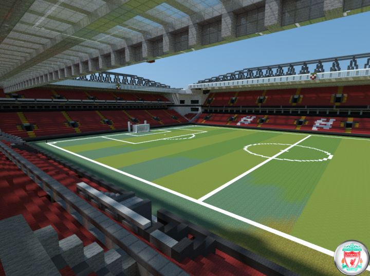 [EPL] Liverpool - Anfield Minecraft Map