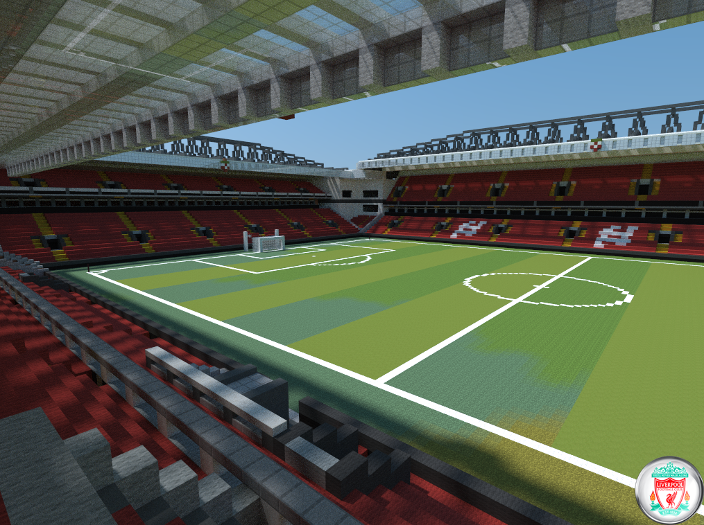 [EPL] Liverpool - Anfield Minecraft Map