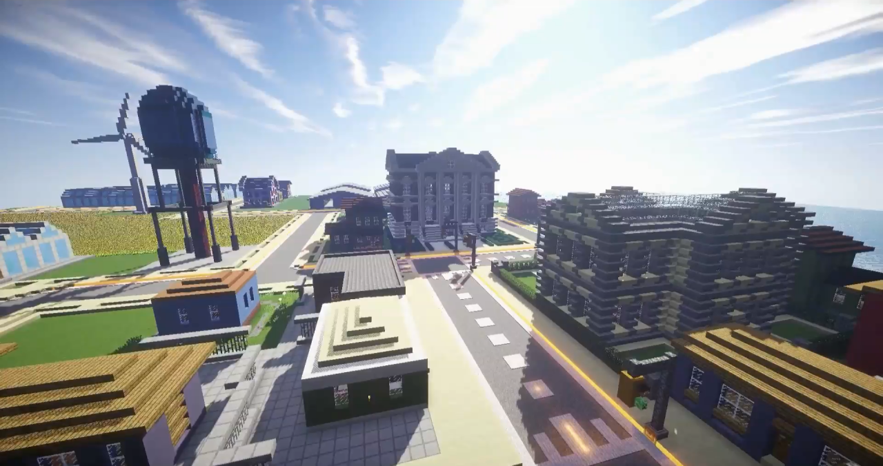 Prodigious Capital - The biggest Minecraft City built within 24 hours ...