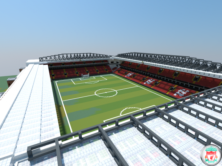 [EPL] Liverpool - Anfield Minecraft Map