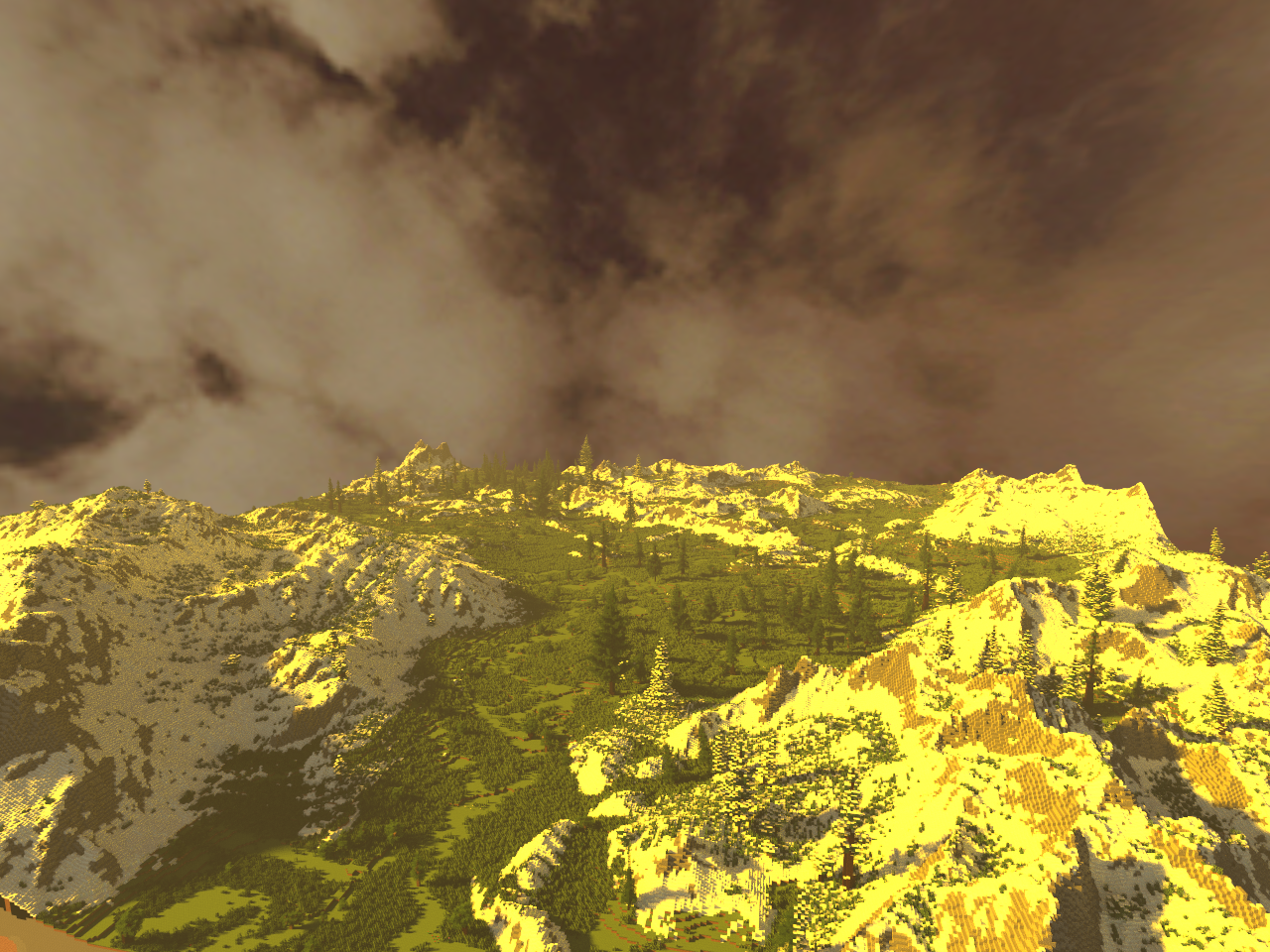 Old Mountains of Veron Minecraft Map
