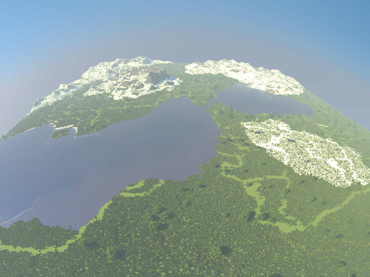 Old Mountains of Veron Minecraft Map