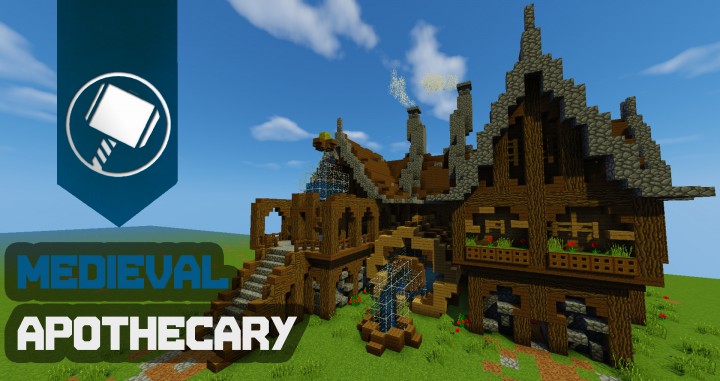 Medieval Apothecary Tutorial Minecraft Project
