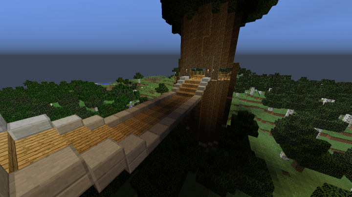 Tree House Minecraft Map