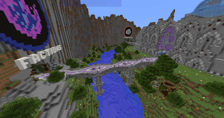 Mytheria [Factions & Skyblock Server Hub] Minecraft Map