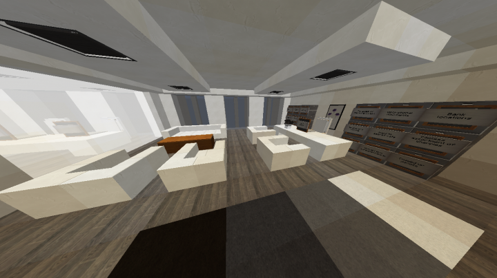 Corporate Building Interior | ECS Minecraft Map