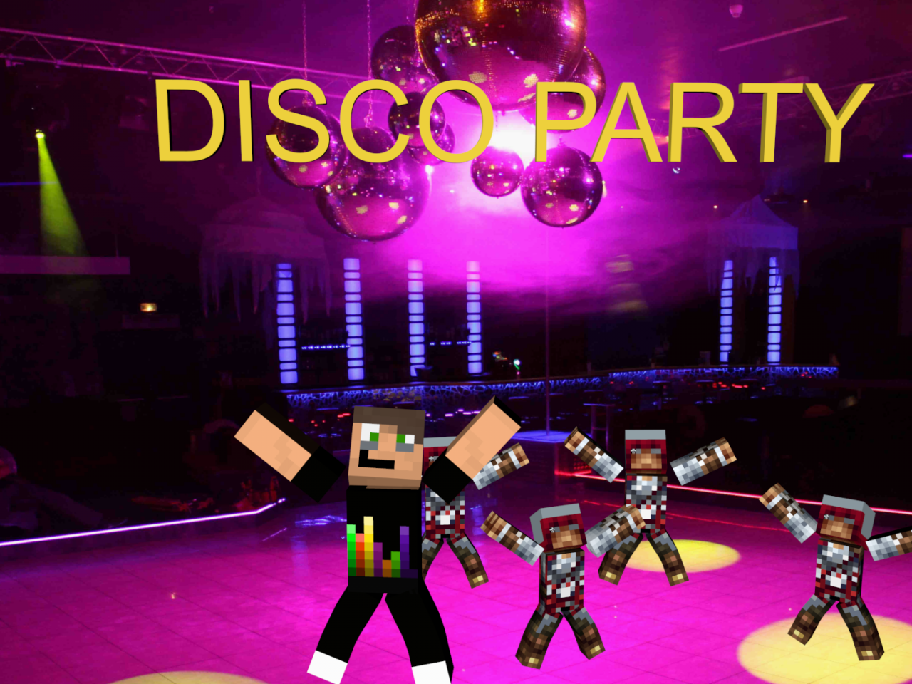 Disco Party [Fun Map 1.8.8] Minecraft Map