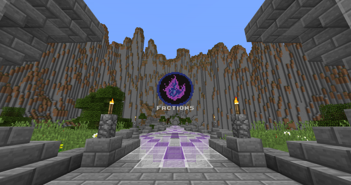 Mytheria [Factions & Skyblock Server Hub] Minecraft Map