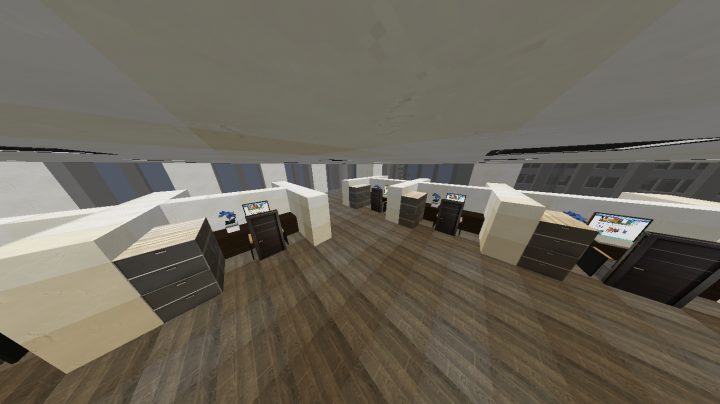 Corporate Building Interior | ECS Minecraft Map