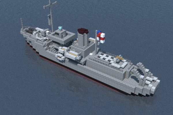 Flower class corvette Minecraft Map