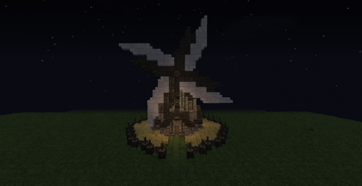 Medieval Windmill Minecraft Map