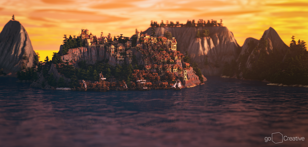 Ambariña, a Medieval Mediterranean City #WeAreConquest Minecraft Map