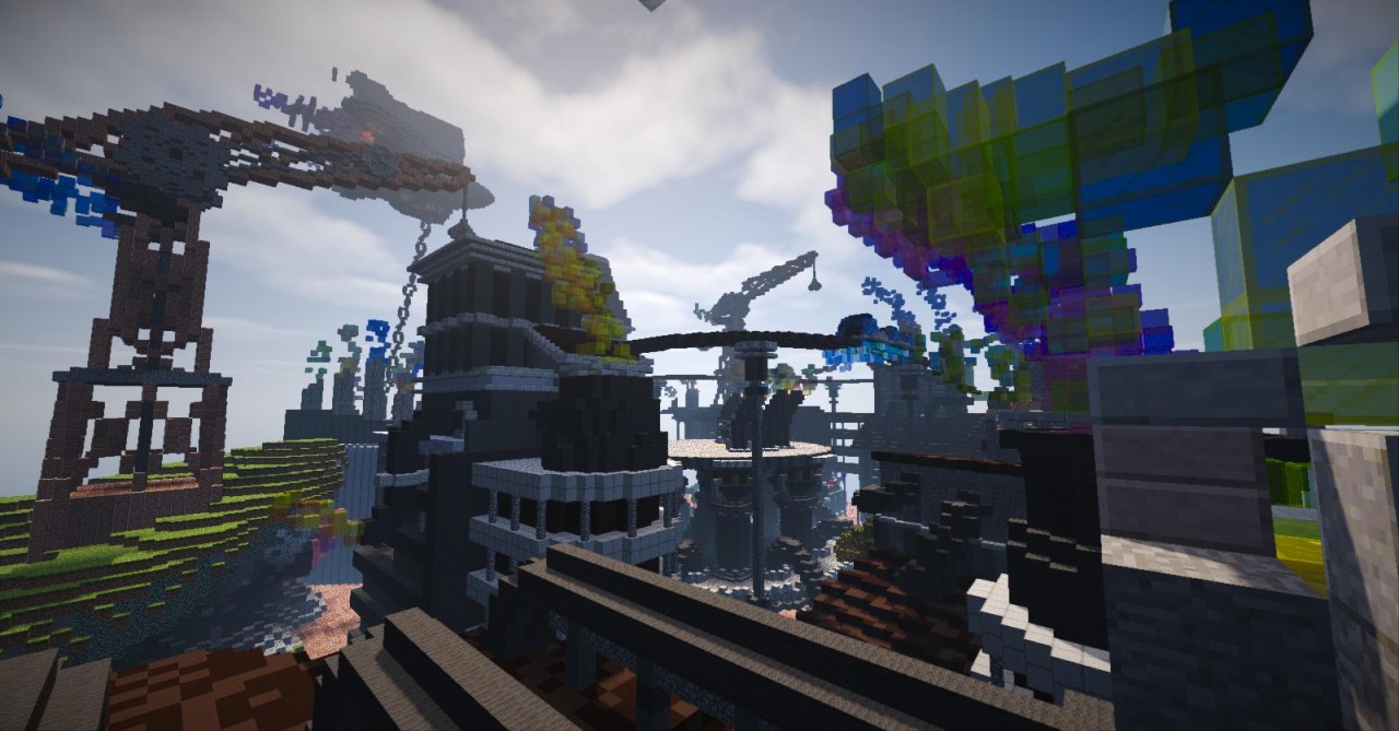 The Colour Factory [survival spawn] Minecraft Map