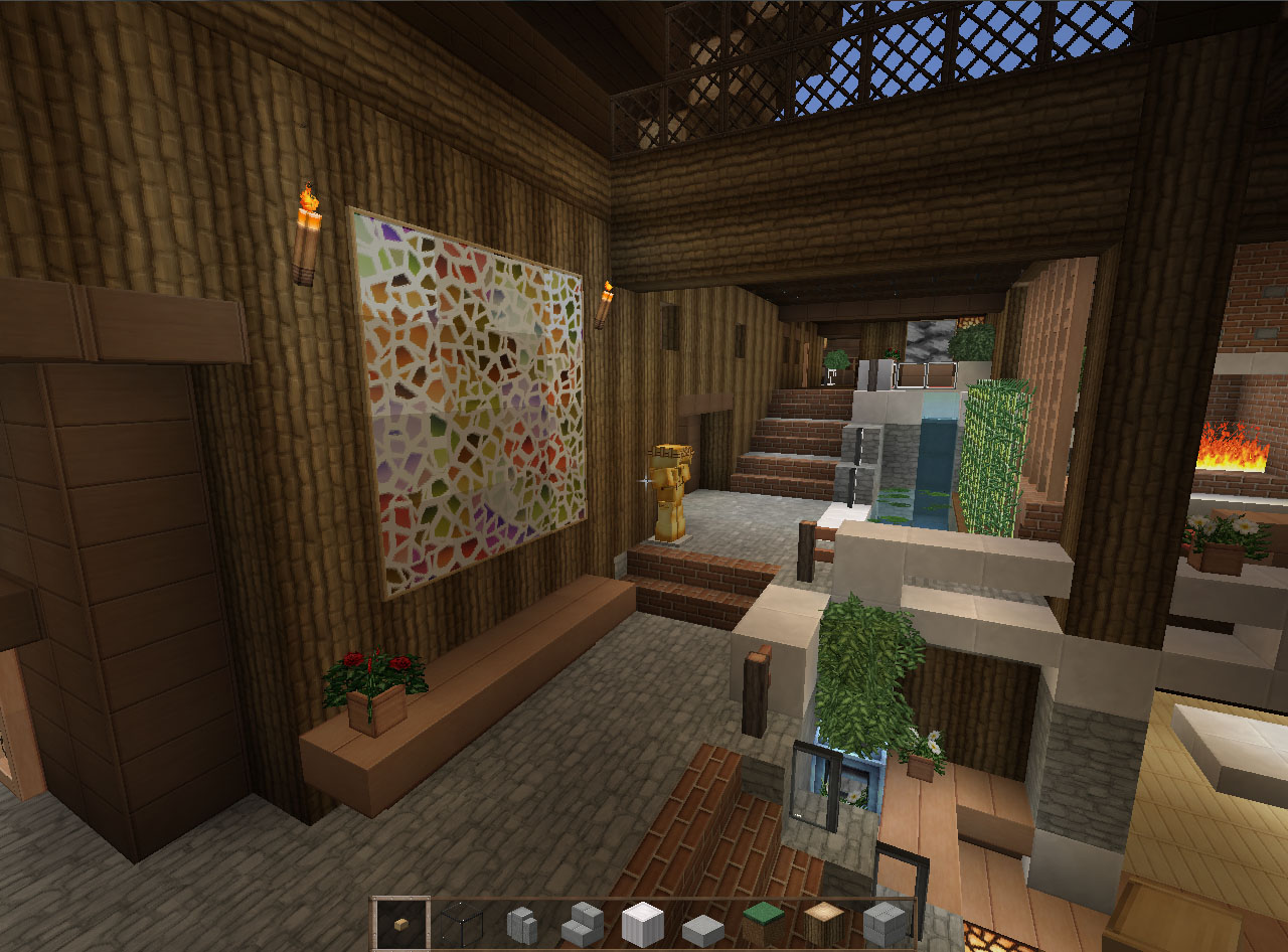 House in the woods Minecraft Map
