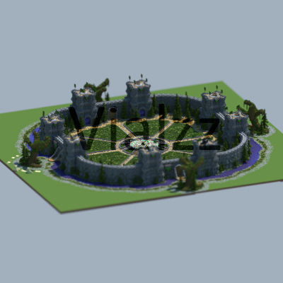 300x300 Castle hub | Vialzz | Minecraft Map