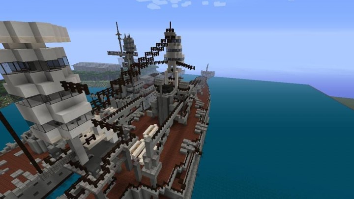 Ford island and battleship row Minecraft Map