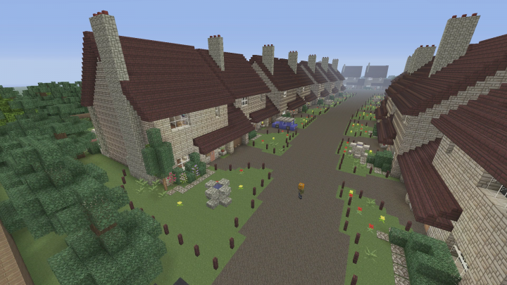 4 Privet Drive Minecraft Map