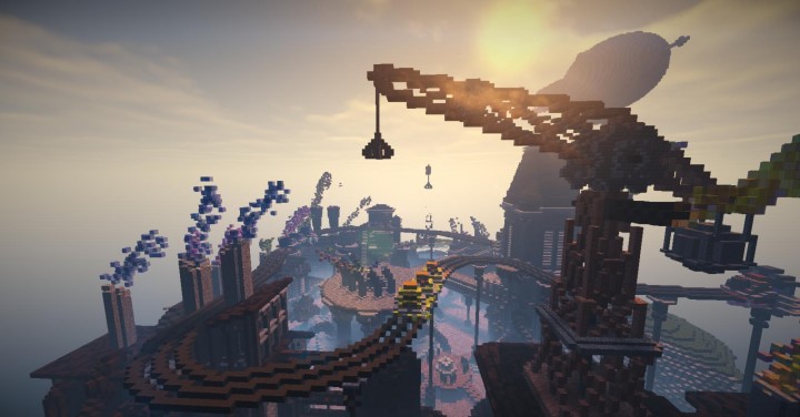 The Colour Factory [survival spawn] Minecraft Map