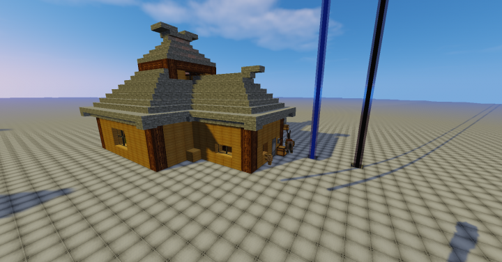 Small redstone house Minecraft Map