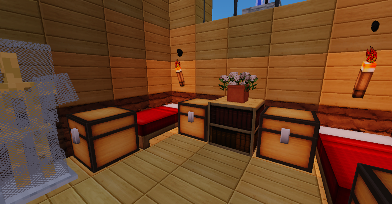 Small redstone house Minecraft Map