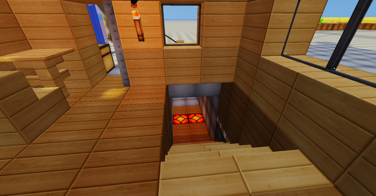 Small redstone house Minecraft Map