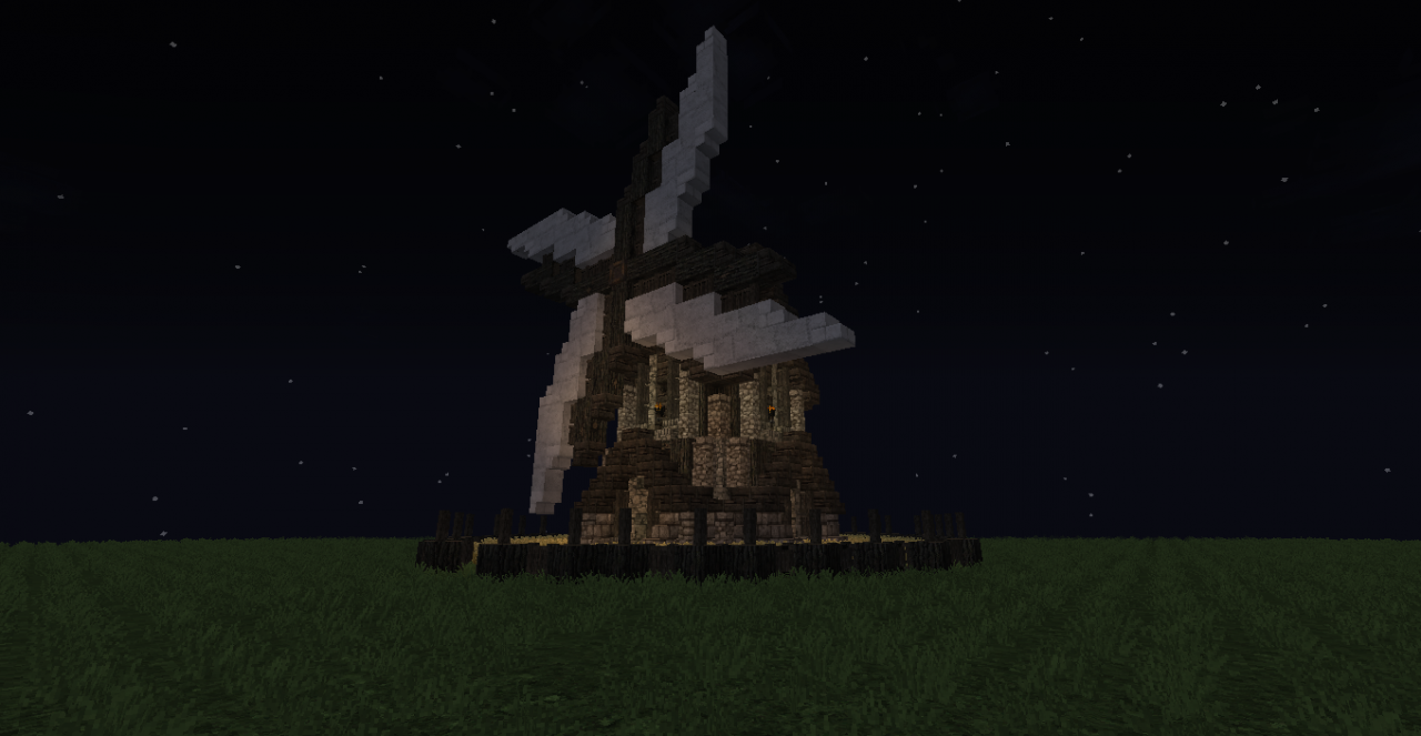 Medieval Windmill Minecraft Map