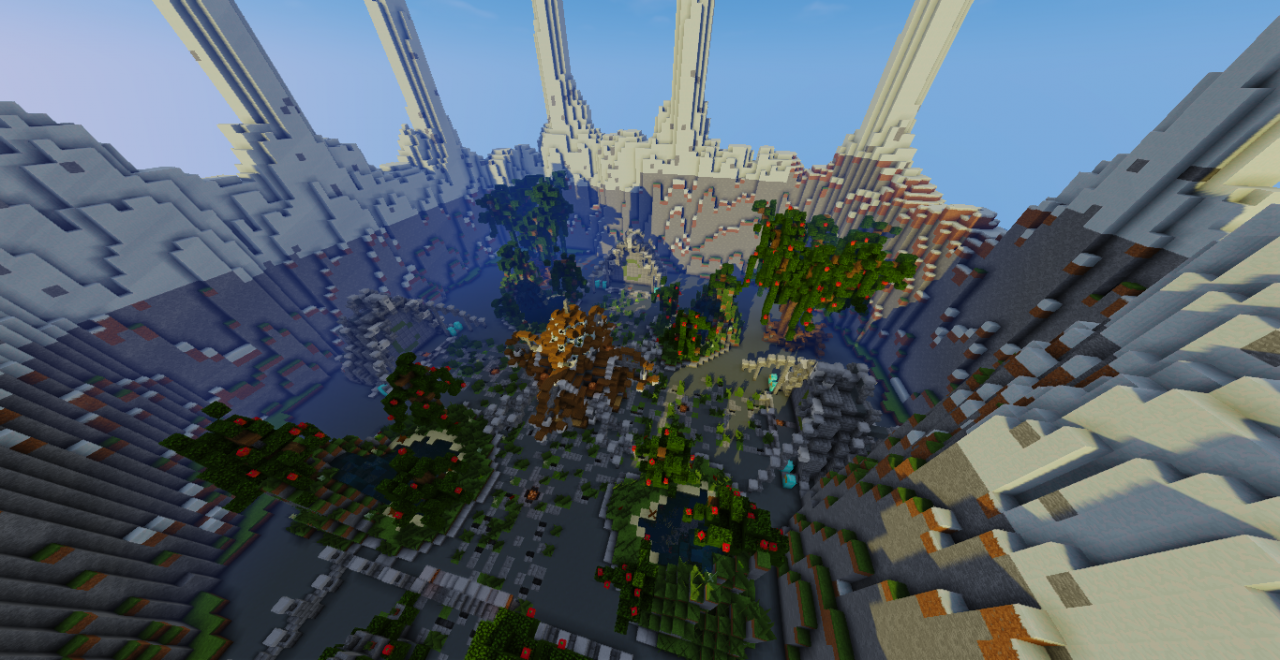 Minecraft Hub/Lobby Server Map [DOWNLOAD] Minecraft Map