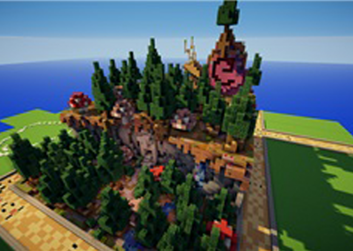 Minecraft fantasy forest plot Minecraft Map