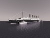 Germany ocean liner SS Wolfsburg Minecraft Map