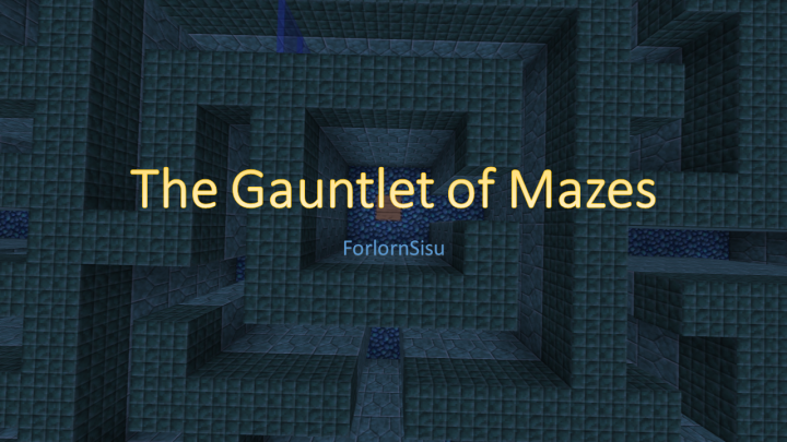 The Gauntlet of Mazes Minecraft Map