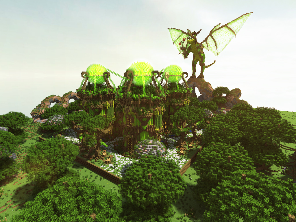 Natural - Faction Spawn - By DiangelloCreates Minecraft Map