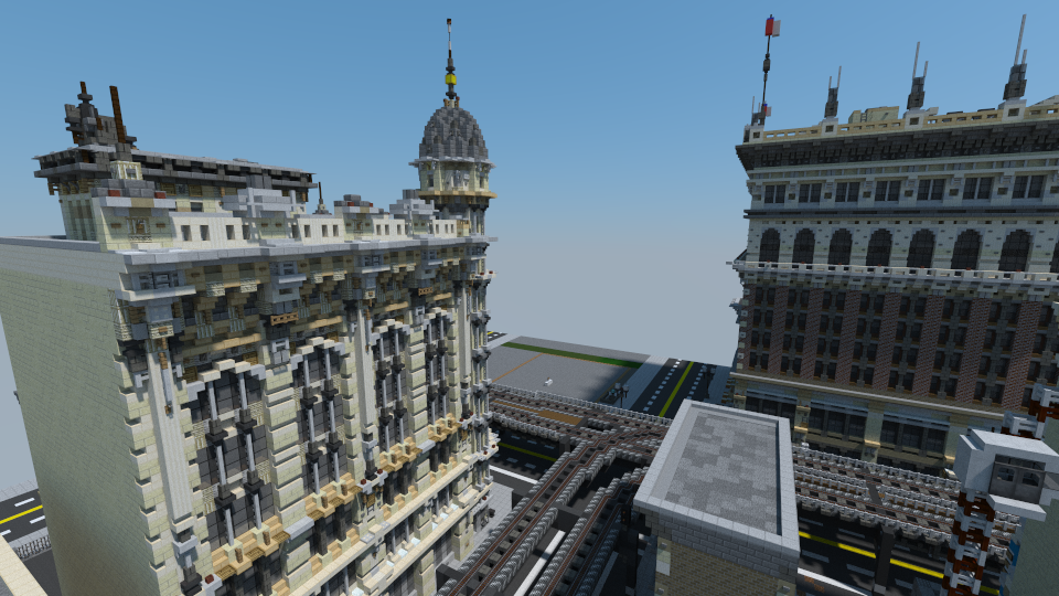 1890-1900's Victorian Era Office Building Minecraft Map