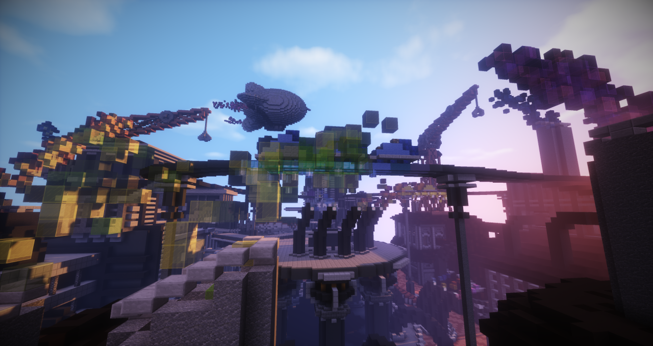 The Colour Factory [survival spawn] Minecraft Map