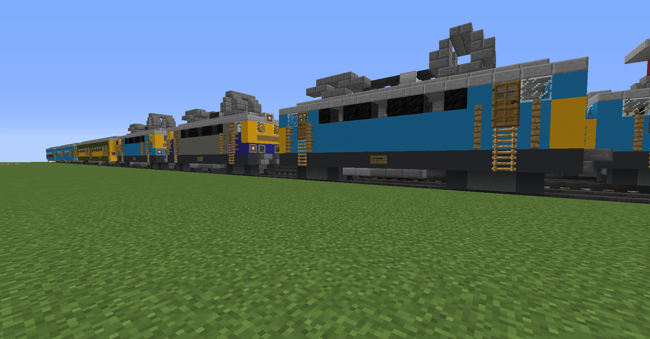 Trains Minecraft Map