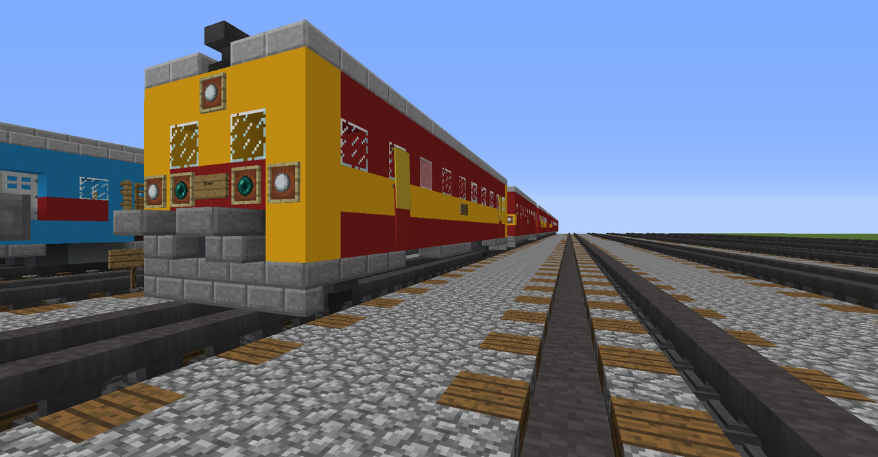 Trains Minecraft Map