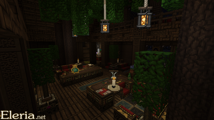 Amala - Medieval Hotel in Snow (Full Interior) Minecraft Map