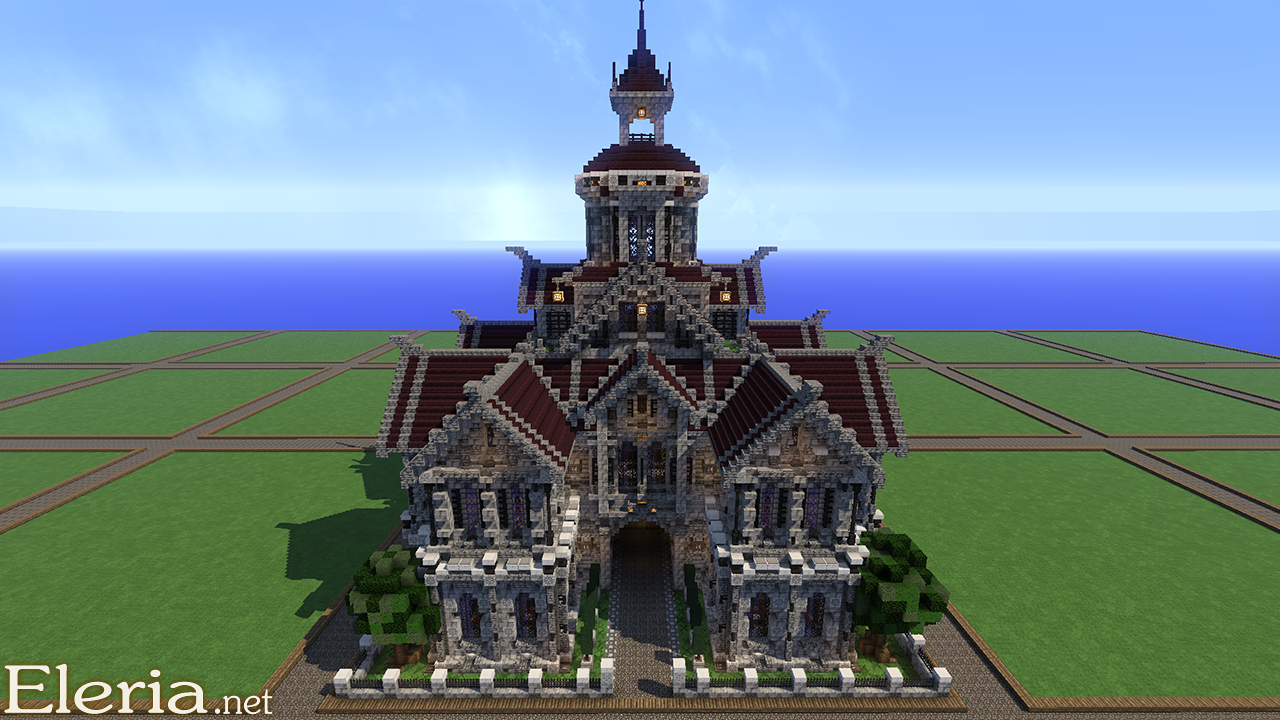 Baroque Mansion 3 Minecraft Project