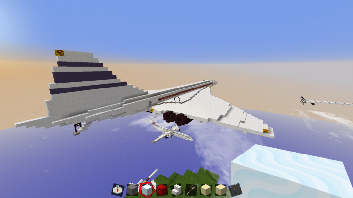 Aerospatiale/BAe Concorde Minecraft Map