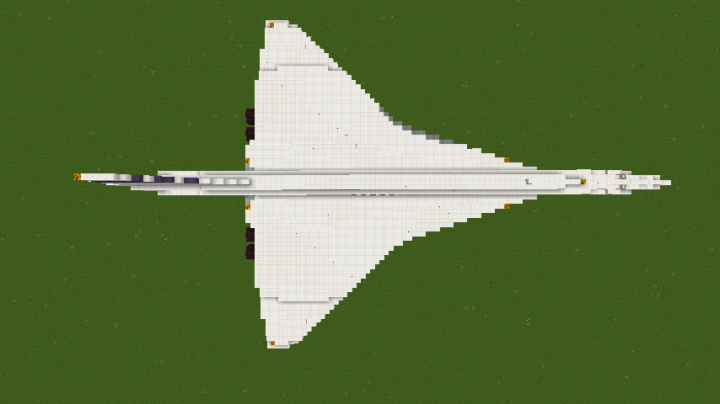 Aerospatiale/BAe Concorde Minecraft Map