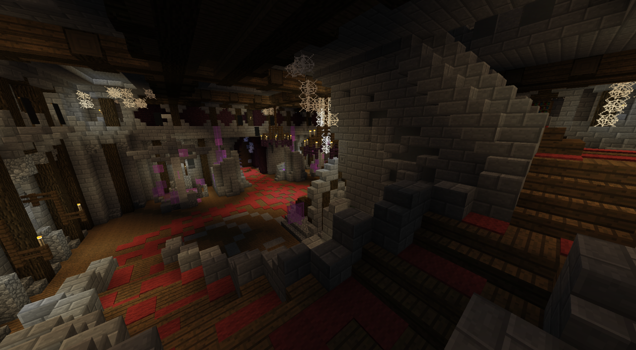 Xanthia Build Team First Build: Halloween Castle Minecraft Map