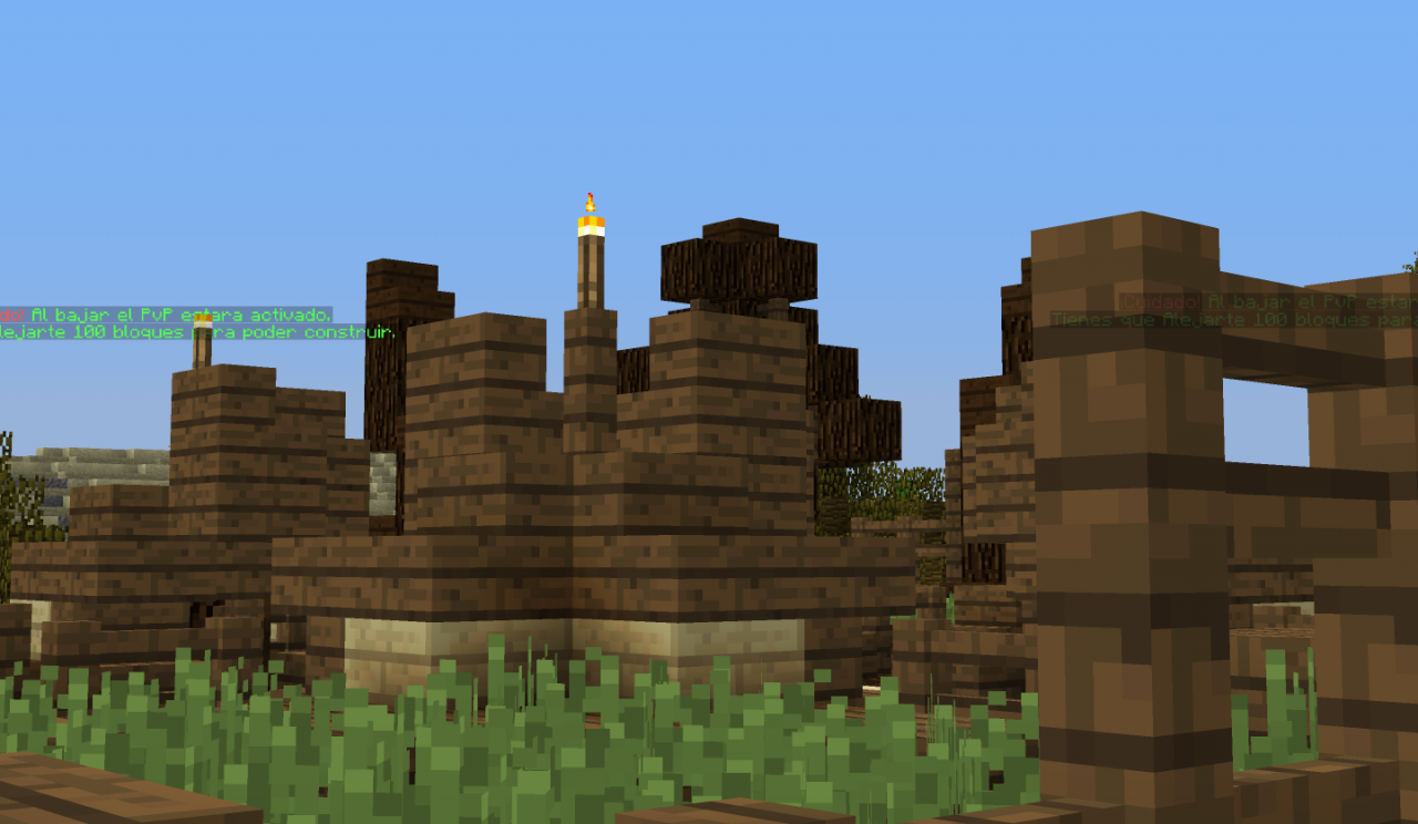 A simple Survival Spawn Minecraft Map