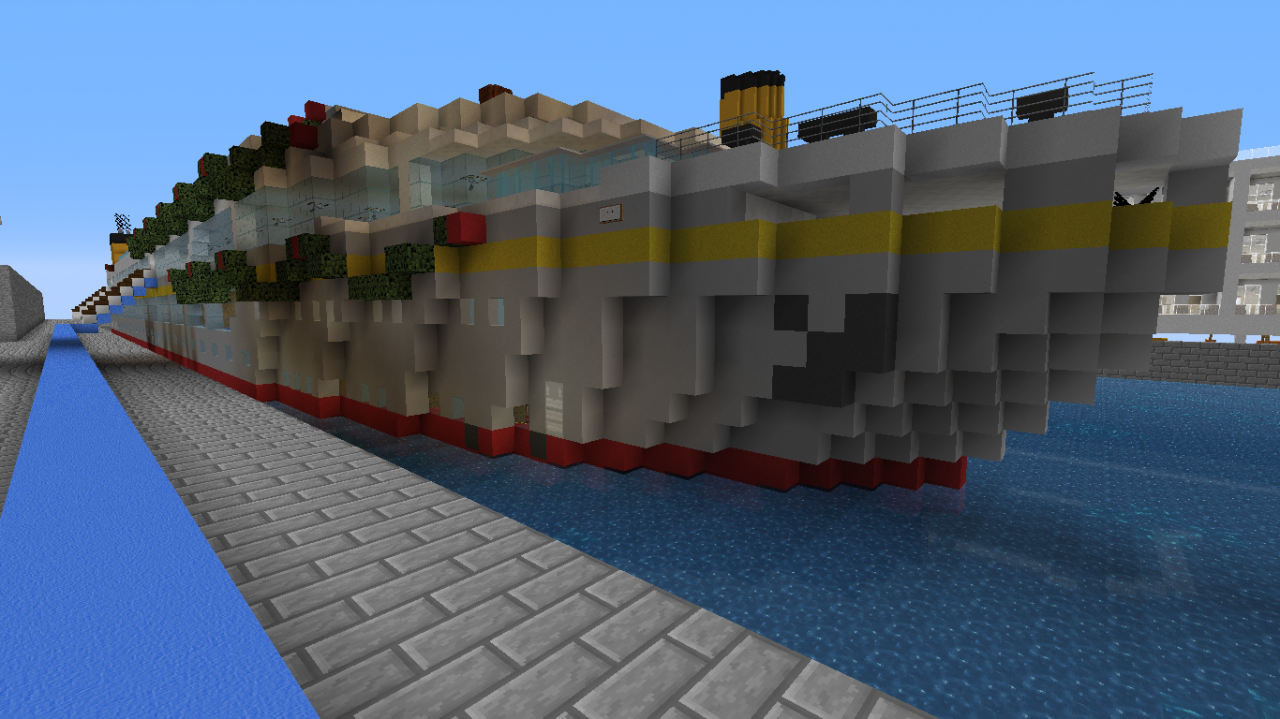 Riveranic River Cruise Ship Minecraft Map