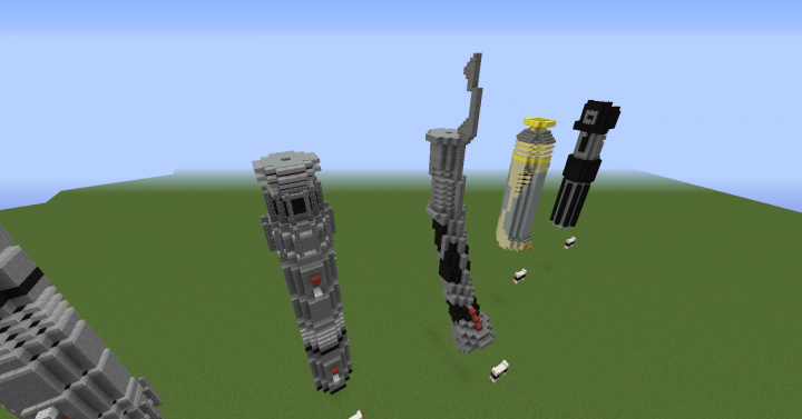 Sith Lord Lightsaber Collection Minecraft Map