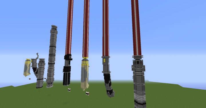 Sith Lord Lightsaber Collection Minecraft Project